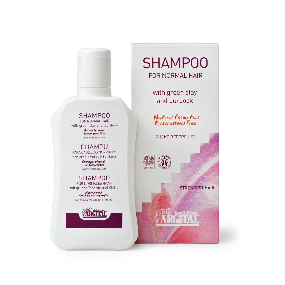 Shampoo for Normal or Dry Hair – Argital Australia